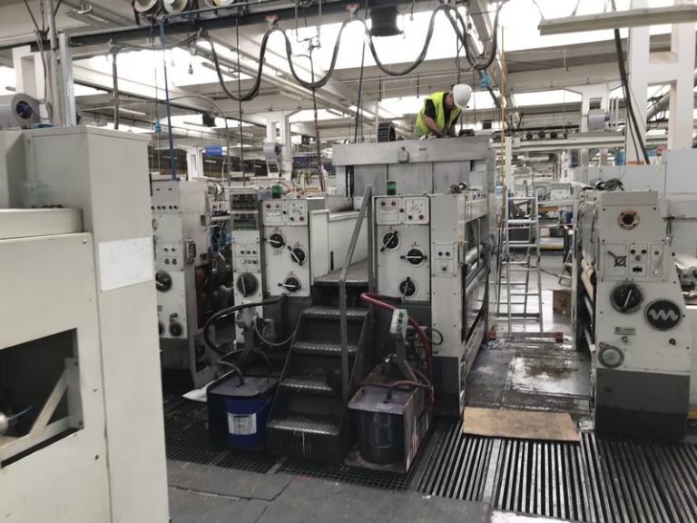 REINSTALACIÓN de Flexo Folder Gluer MARTIN 616 | Acorsys | Noticias ...